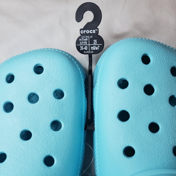 CROCS | Shoes | New Crocs Classic Blue Clog | Poshmark